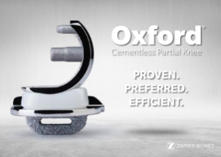 Oxford Cementless Partial Knee Replacement | Zimmer Biomet