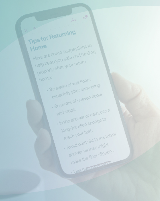 mymobility® Patient Care Management App Information